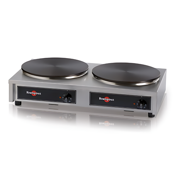Electric Crepe Machine Two Griddle - CECIM40AO - MRS Packaging Store